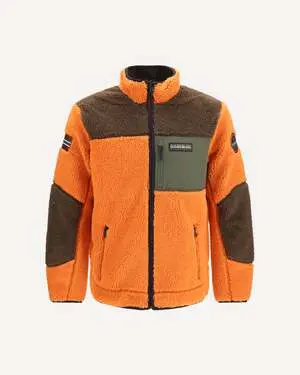 NAPAPIJRI Yupik Zip Feece Sweatshirt Mae - Orange