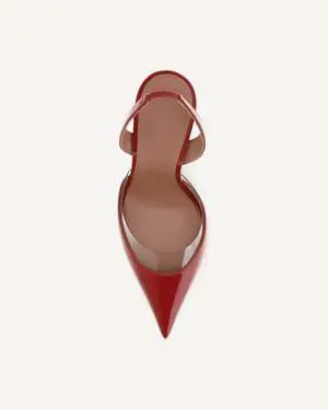 Amina Muaddi Lara Slingback Pumps