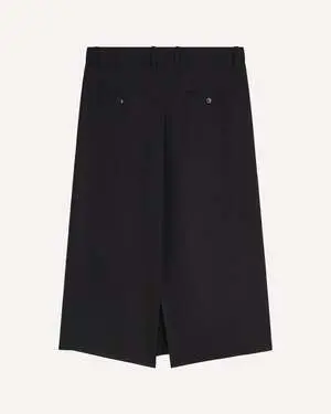 Phoebe Philo Split Bermuda Skirt