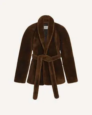 Phoebe Philo Short Belted Coat