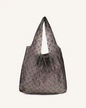 MARINE SERRE Luna Tote Bag - Black