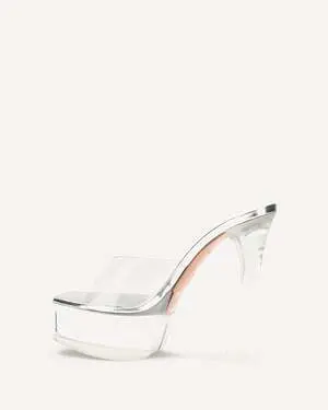 Amina Muaddi Dalida Plateau Sandals