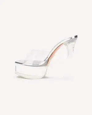 Amina Muaddi Dalida Plateau Sandals