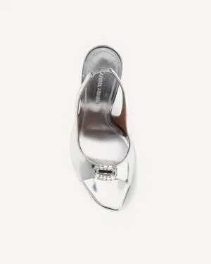 Amina Muaddi Mini Camelia Slingback Sandals