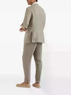 Brunello Cucinelli Notch-lapel Linen Suit