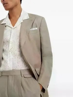 Brunello Cucinelli Notch-lapel Linen Suit