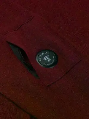 C.P. COMPANY Lambswool Turtleneck Lens Sweater