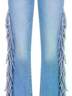 MOTHER The Fringe Desperado Sneak Jeans