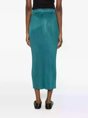 Issey Miyake Pleated Midi Skirt