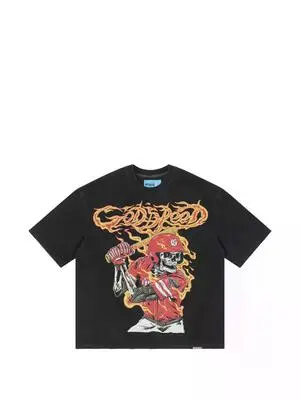 GODSPEED Slugger Graphic-print T-shirt - Black
