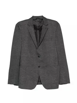 Karl Lagerfeld Smart Herringbone-pattern Blazer - Grey