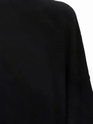 EMMA E GAIA Distressed High-neck Sweater