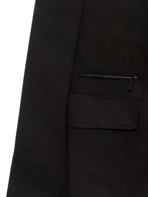 Karl Lagerfeld Street Layered-design Zip-fastening Blazer