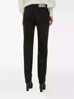 TRUSSARDI Logo-patch Straight-leg Jeans