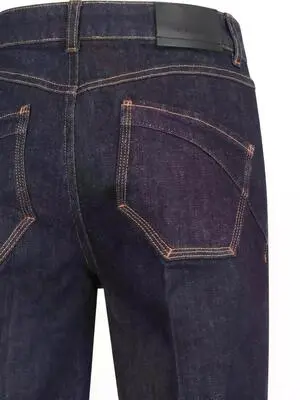 Sportmax Logo-patch Straight-leg Jeans