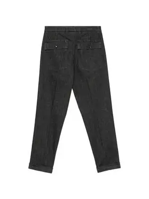 MICHAEL COAL Straight-leg Turn-up Trousers