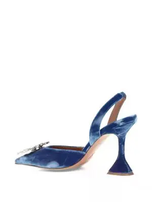 Amina Muaddi Begum Crystal-embellished Sandals