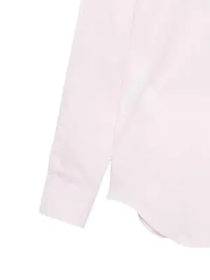 XACUS Spread-collar Button-up Shirt - Pink