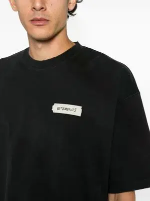 Vetements Logo-patch T-shirt