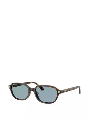 Versace Tortoiseshell-effect Sunglasses