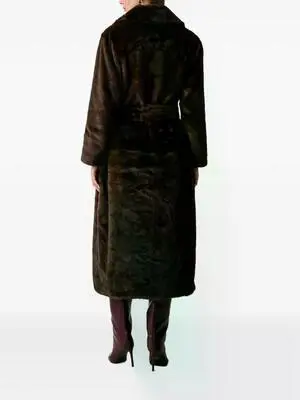 FRACOMINA Classic Long Sleeves Belted Coat