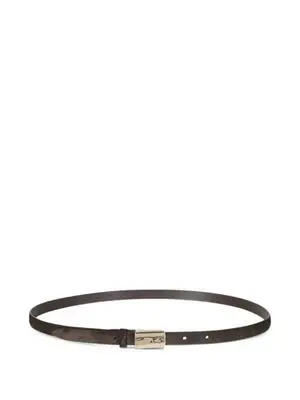 Orciani Peach Suede Belt