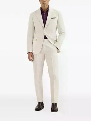 Brunello Cucinelli Cotton-linen Blend Suit