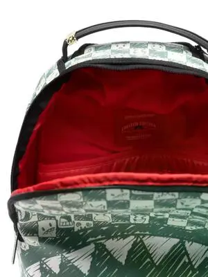 SPRAYGROUND Emote Check Graphic-print Backpack