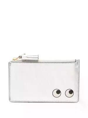 ANYA HINDMARCH Eyes Tassel Card Holder - Silver