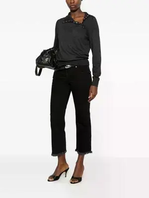 Isabel Marant Étoile Jovienne Button-fastening High-neck Sweater