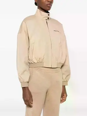 Sporty & Rich Gora Reversible Gingham-check Jacket