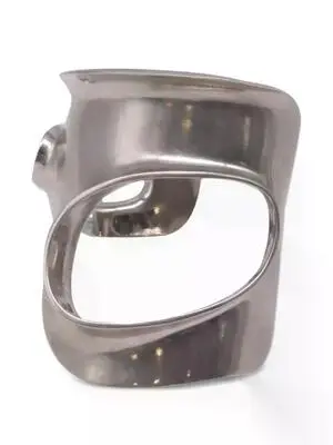 FERRAGAMO Sculptural Cutout Cuff Bracelet - Silver