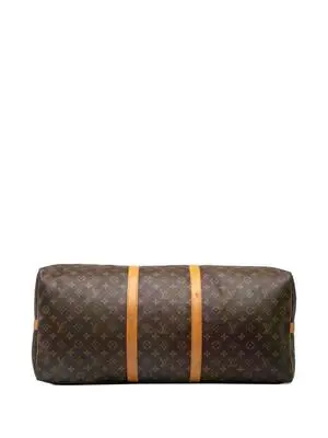 LOUIS VUITTON 1993 Monogram Keepall Bandouliere 60 Travel Bag