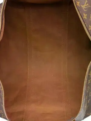 LOUIS VUITTON 1993 Monogram Keepall Bandouliere 60 Travel Bag