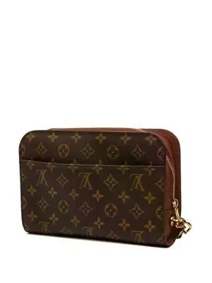 LOUIS VUITTON 2002 Monogram Orsay Clutch Bag