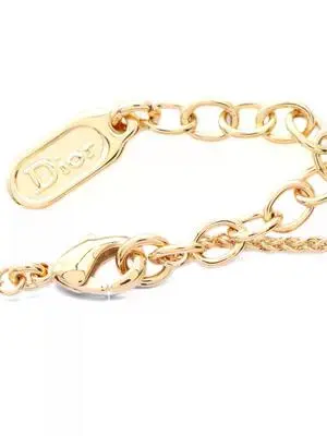 Dior Oblique Rhinestone Necklace