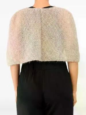 JOHN ROCHA Open-knit Shrug