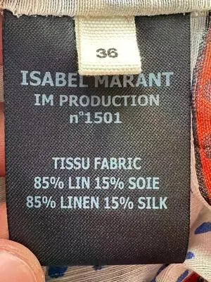 ISABEL MARANT VINTAGE Rosalie Printed Blouse