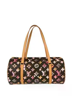 LOUIS VUITTON Monogram Watercolor Papillon Tote Bag - Brown