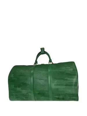 LOUIS VUITTON Epi Keepall 50 Luggage - Green