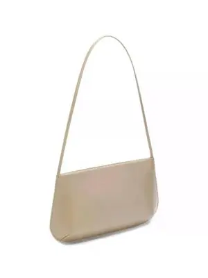 FANE Bra Slim-strap Leather Shoulder Bag - Neutrals
