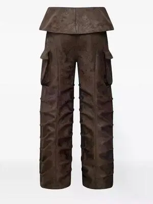BIRTH OF ROYAL CHILD Diamond Armor Straight-leg Trousers