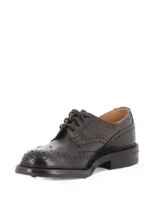 TRICKER'S Bourton Brogue Leather Derby Shoes - Brown