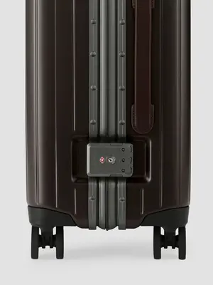 CARL FRIEDRIK Hybrid The Carry-on Spinner Suitcase - Chocolate