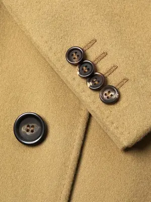 Canali Basic Wool-cashmere Topcoat