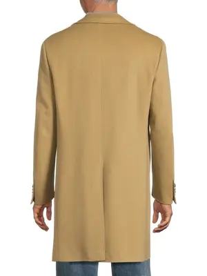 Canali Basic Wool-cashmere Topcoat