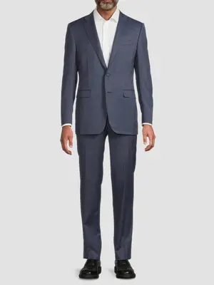 Canali Plaid Wool Modern-fit Suit