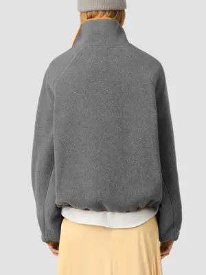 AMI Paris Funnel-neck Sweatshirt