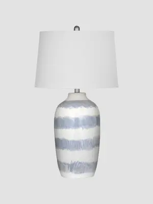 BASSETT MIRROR Harper Table Lamp - Medium Grey