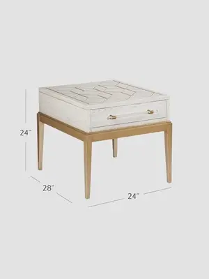 BASSETT MIRROR Perrine End Table